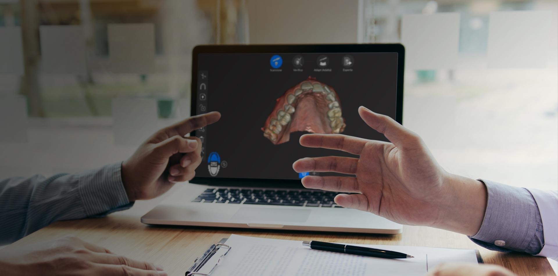 Impronta digitale dentale Bergamo | Impronta digitale intraorale